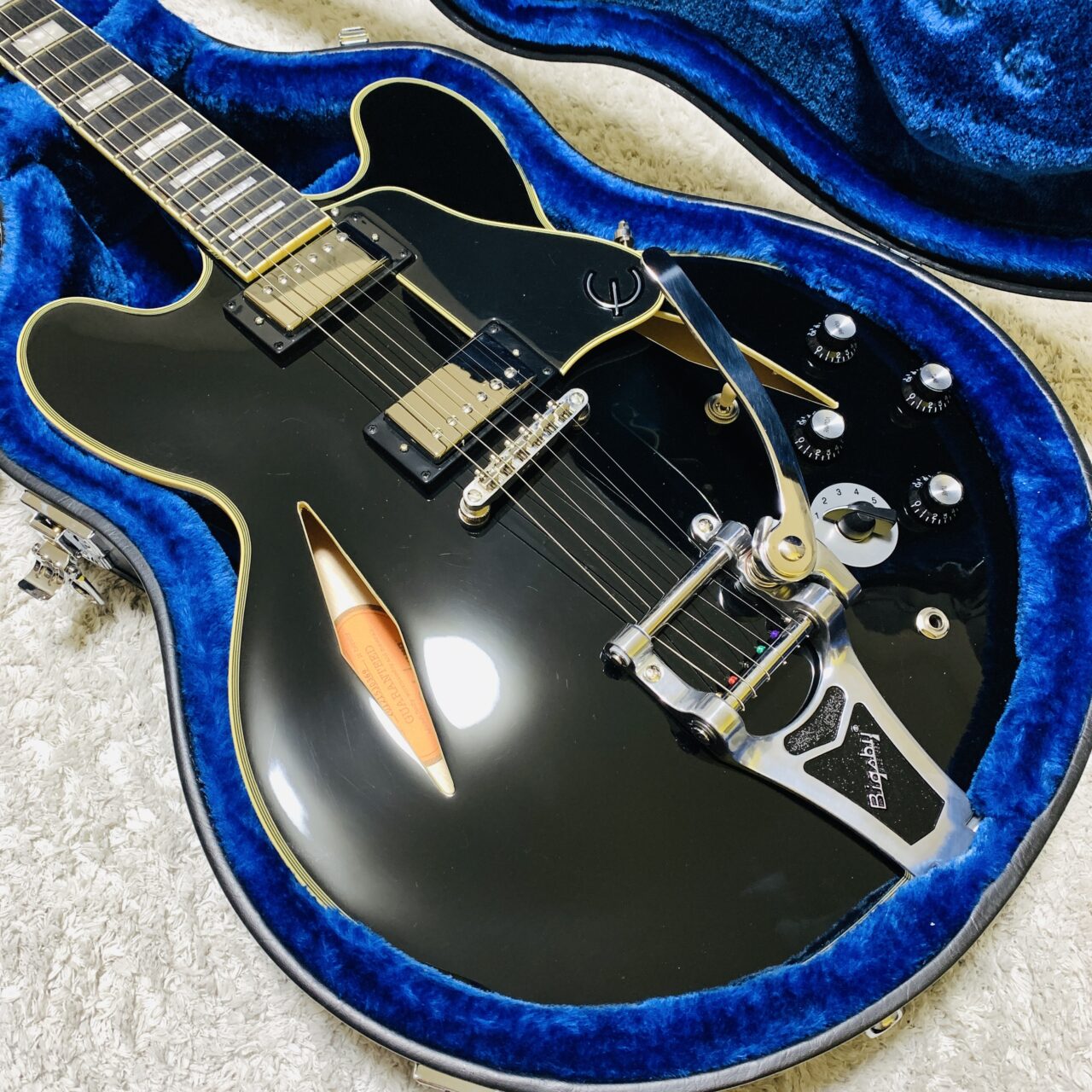 【レビュー】生形真一モデル 「Epiphone Shinichi Ubukata ES-355 Outfit-Ebony」【シグネイチャー】 | ギター情報サイト【ギターハック】